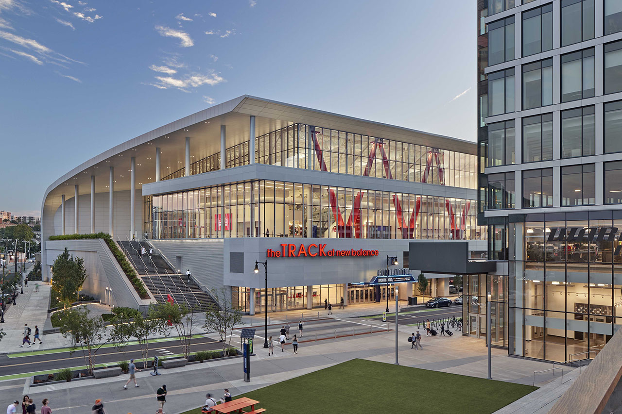 the TRACK at new balance | Elkus Manfredi Architects