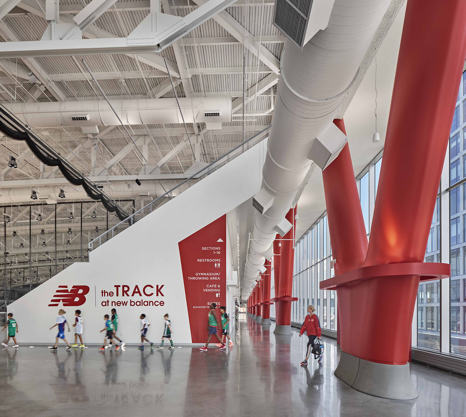 the TRACK at new balance | Elkus Manfredi Architects