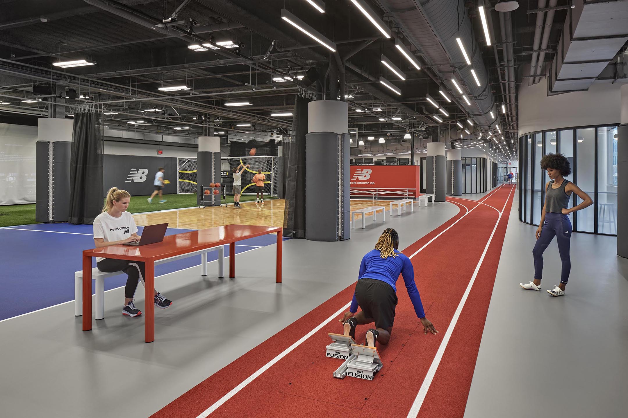 the TRACK at new balance | Elkus Manfredi Architects